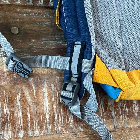Deuter | Accessories | Deuter Kids Blue And Yellow Backpack | Poshmark